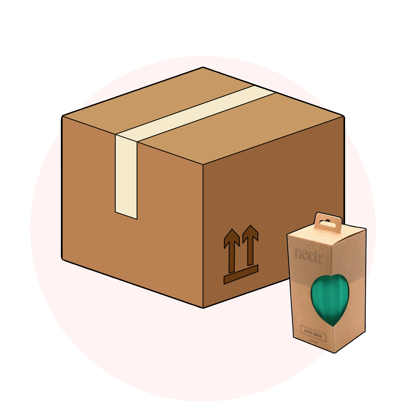 Cactus Cooler Master Carton [Cactus Green] – Nectr Brand, LLC